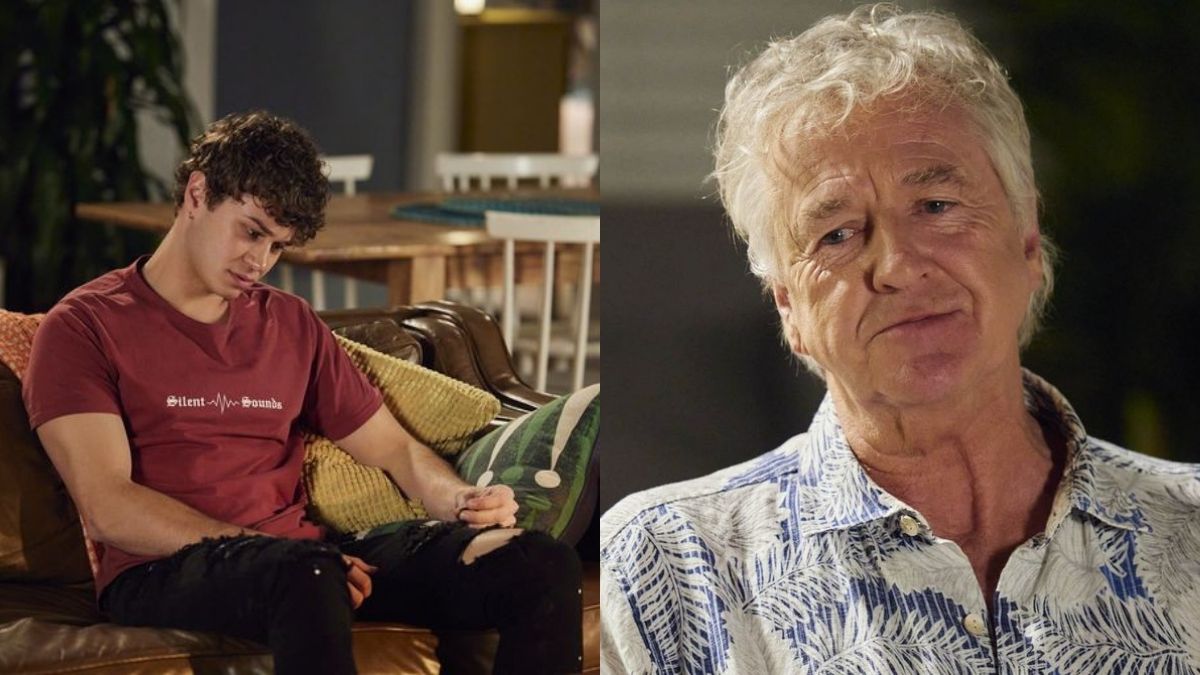 Home and Away's Theo Poulos reveals upsetting past in heart-to-heart ...