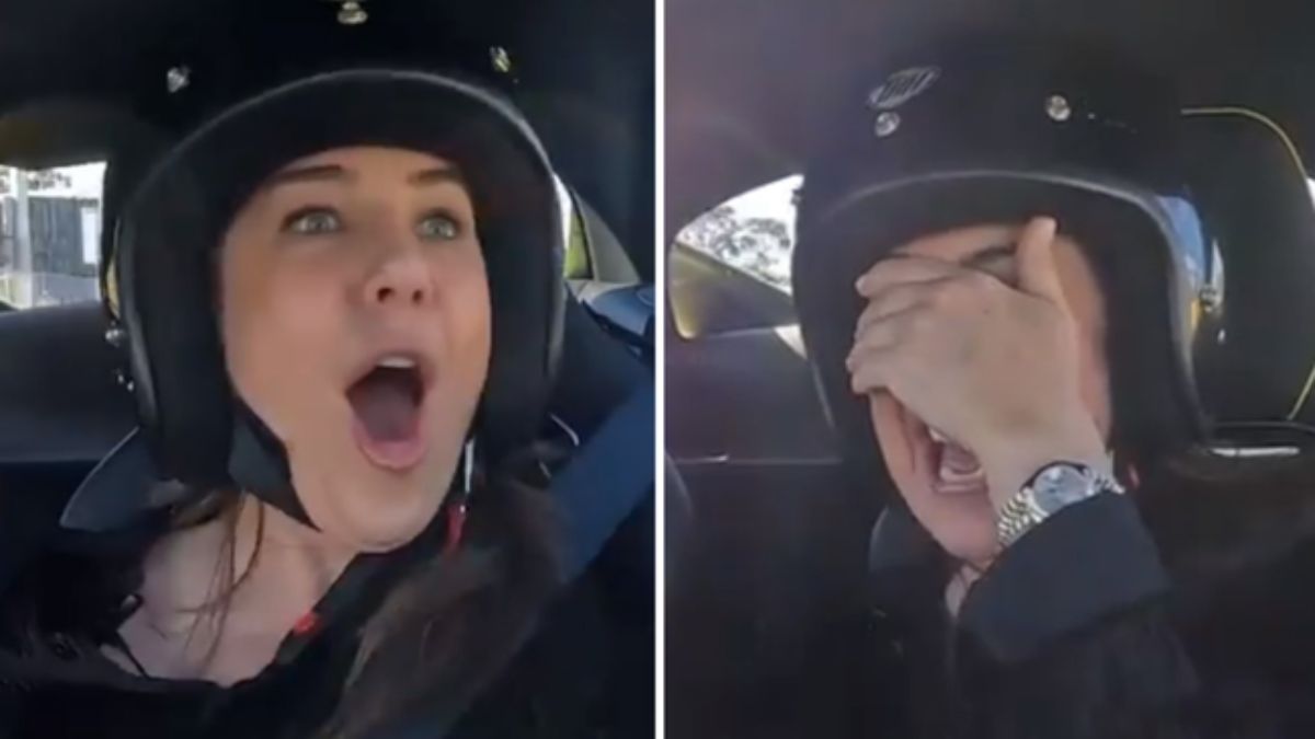 Kate Ritchie goes for high-speed spin with racing car driver - DailyNewsBBC