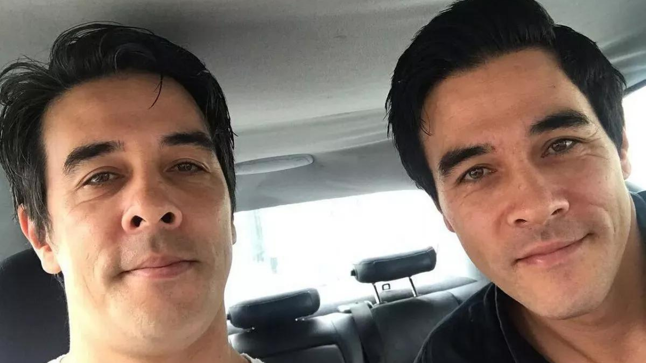 Home and Away Justin star confuses fans as he poses with identical twin ...